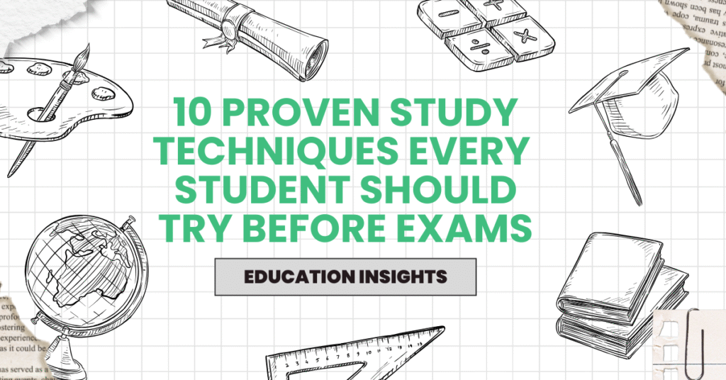 10 Proven Study Techniques Every Student Should Try Before Exams | BH ...