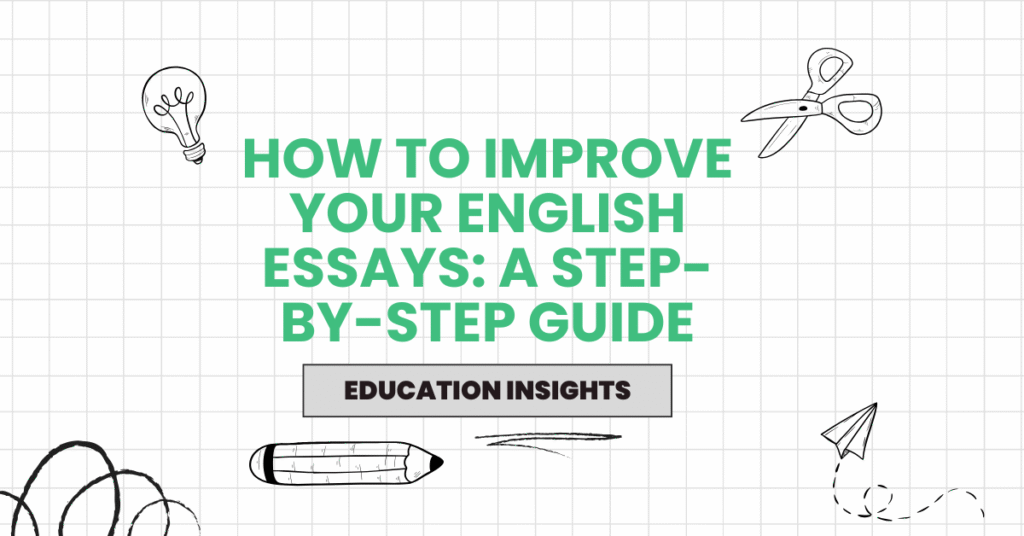 How to Improve Your English Essays: A Step-by-Step Guide | BH Learning ...